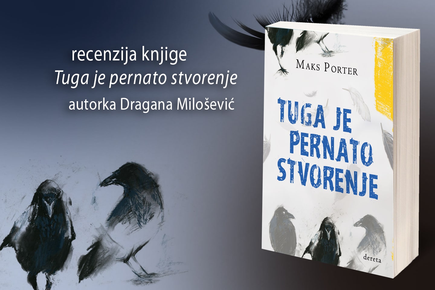 Online knjižara Dereta | Recenzija tuga je pernato stvorenje